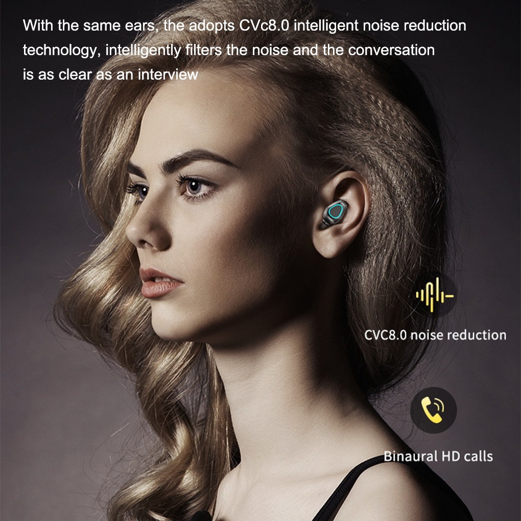 Original F9-5 / G28 TWS 5.0 Bluetooth Earphones Wireless Earbuds Touch ...