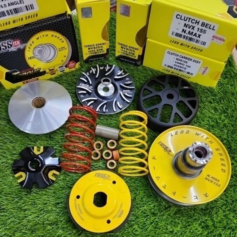 Fasstek V2 Racing Pully Full Set Front And Rear NMAX NVX | Shopee Malaysia
