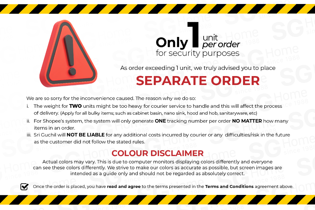 [Vater] 40/60/90 CR/BL Aluminium Bathroom Cabinet Ceramic Sink Modern ...