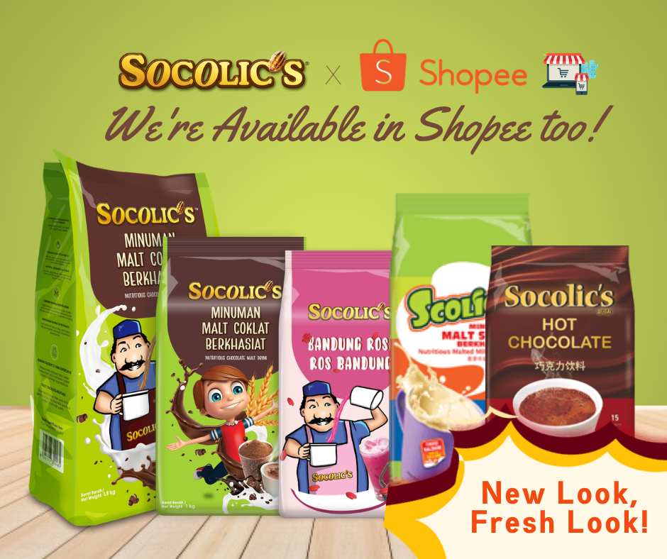 Socolic’s Chocolate Malt Drink 200G / 400G | Shopee Malaysia