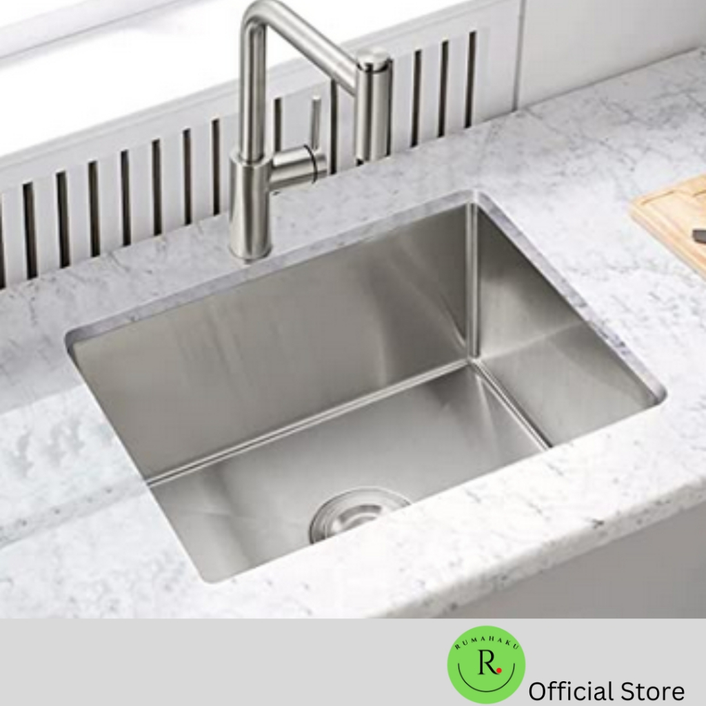 RumahAku 304 Handmade( Besar / Tebal ) Nano Black Kitchen Sink ...