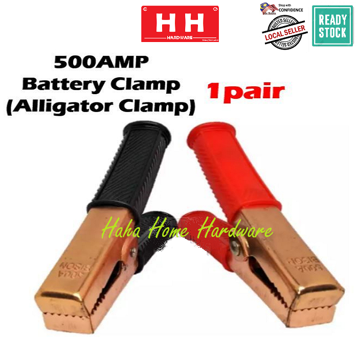 2 pcs Battery Terminal Clamp For Backhoe Excavator Truck Marine Car ...