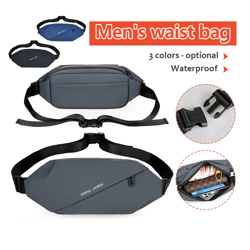 Beg Silang Beg Sandang Lelaki Men Crossbody Pouch Bag PU Leather Water ...