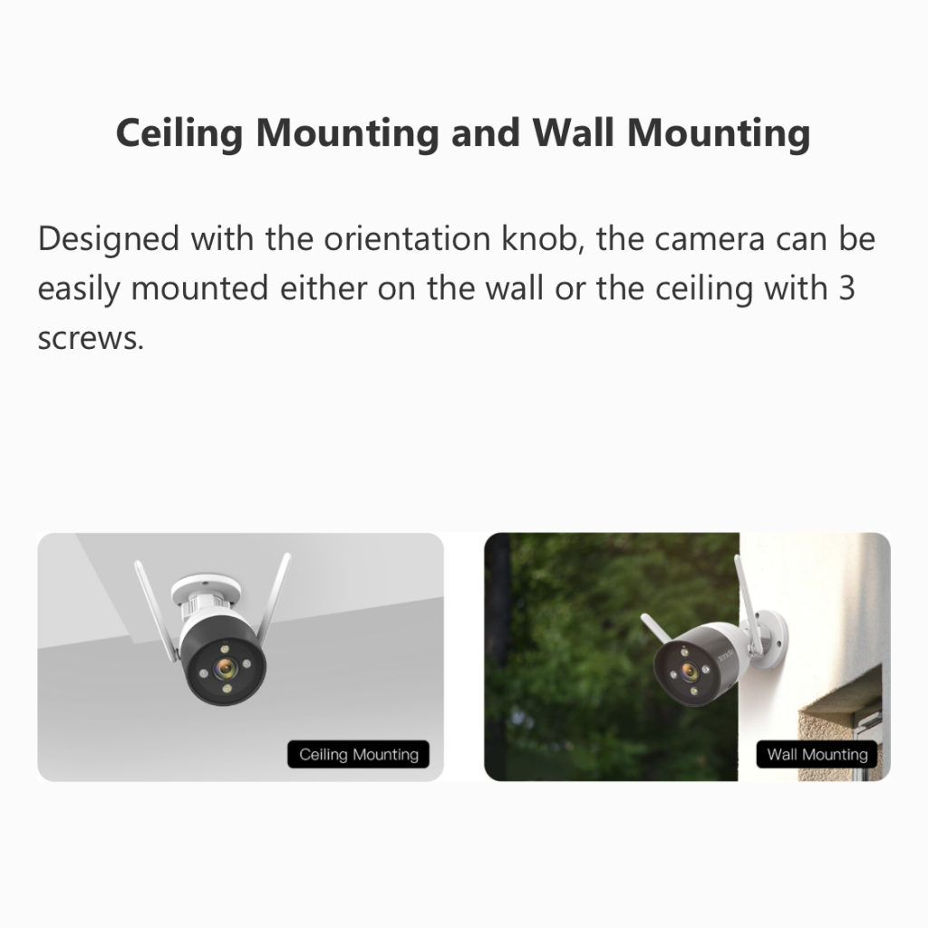 Tenda CT6 3MP 2K QHD Outdoor Ai Human Detection Wireless WiFi Smart ONVIF IP Camera [TP-Link ...