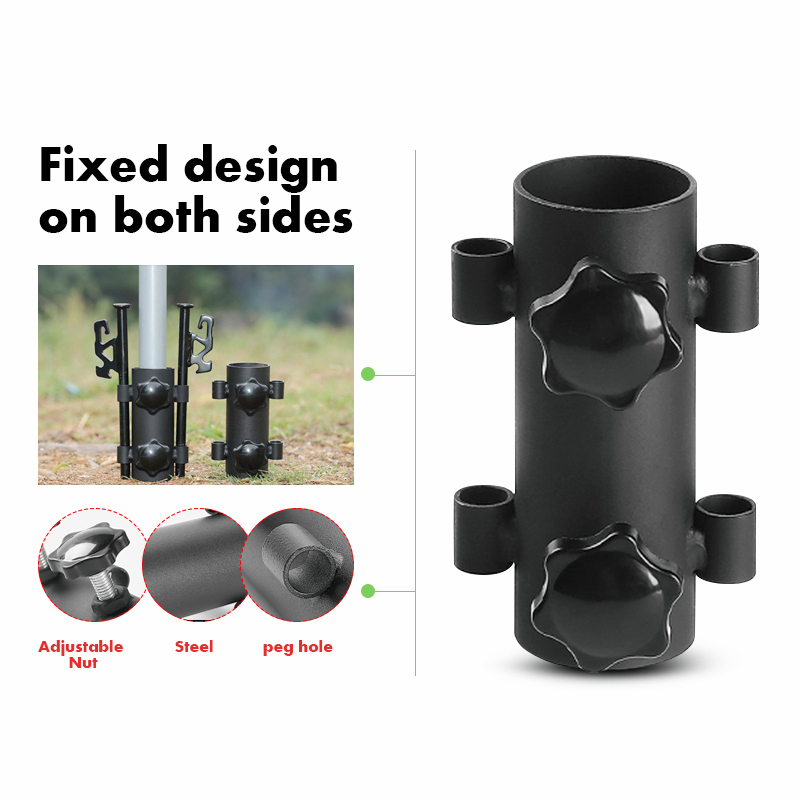 Camping tent Flysheet Pole Holder Windproof Awning Rod Holder Canopy ...