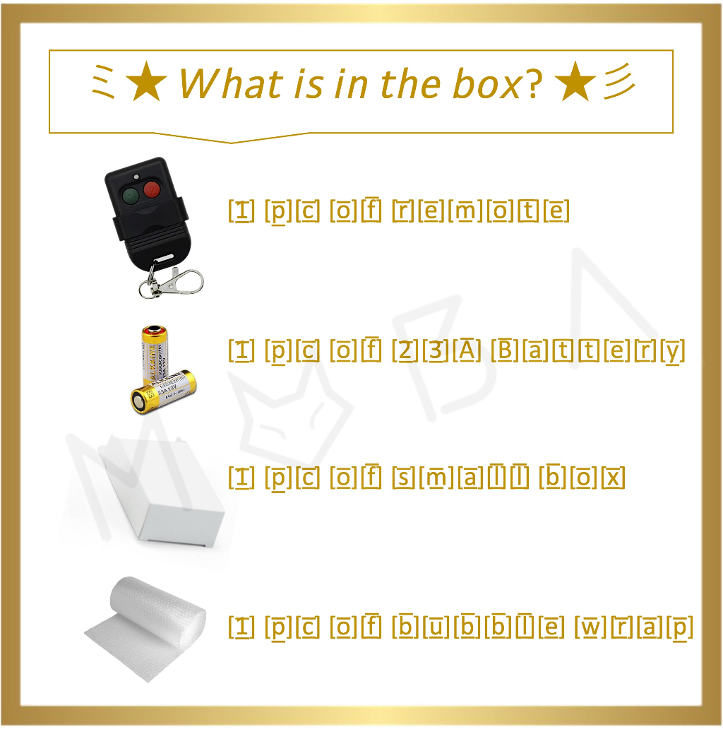 Autogate Remote Control Dial Code SMC5326 330mHz 433mHz Auto Gate ...