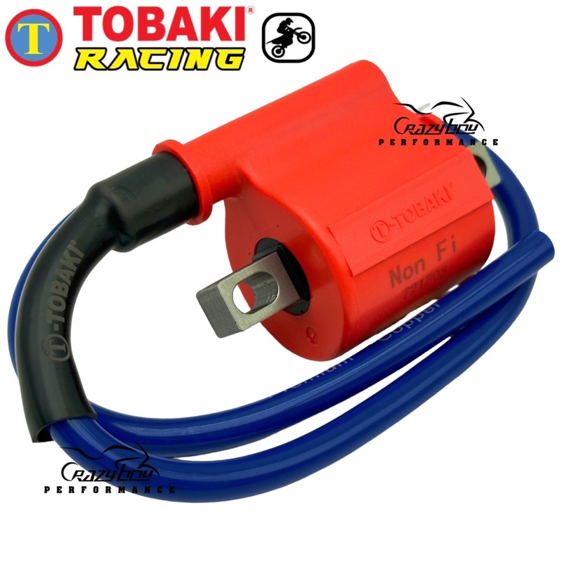 TOBAKI PLUG COIL RACING FUEL INJECTION FI UNIVERSAL NON FI CARBURETOR ...