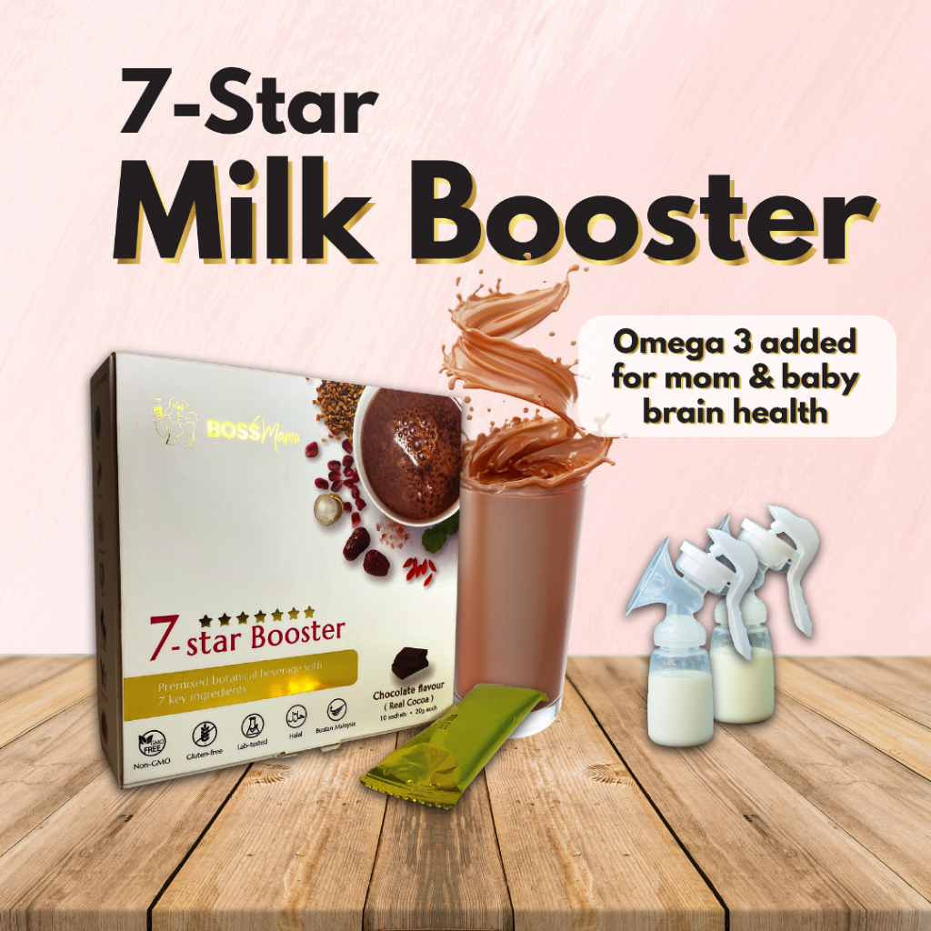 Boss Mama Milk Booster Halal Chocolate Drink Untuk Ibu Menyusu All ...