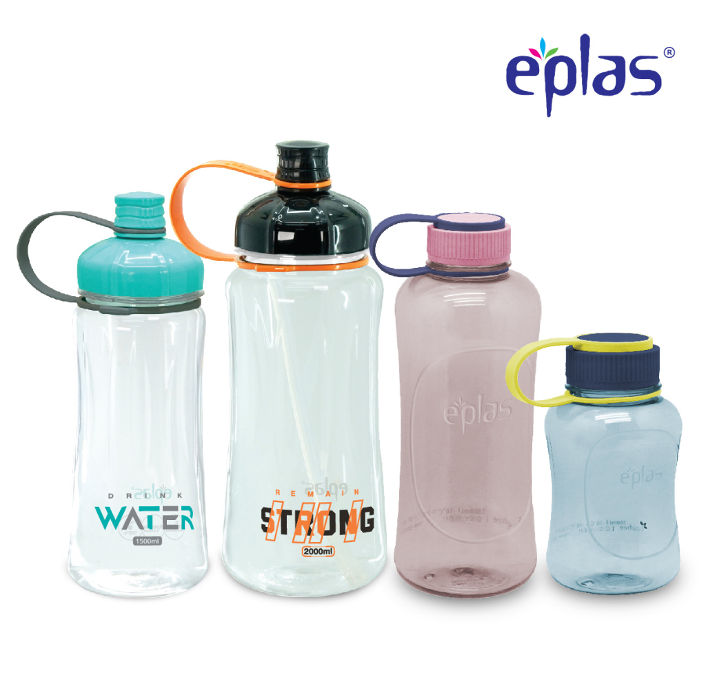 EPLAS OFFER PACK 2 In 1 550ml+1500ml Water Bottle Set With Handle ...