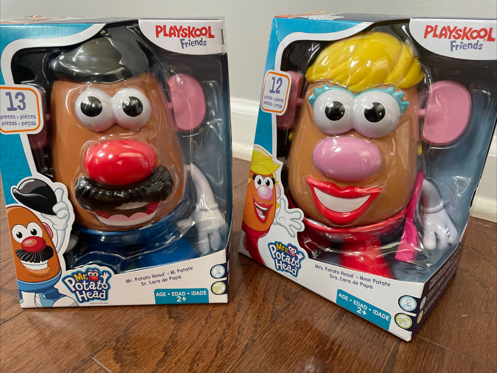 Playskool Mr Potato Head & Mrs Potato Head Hasbro Kids Toy Sensory Play ...