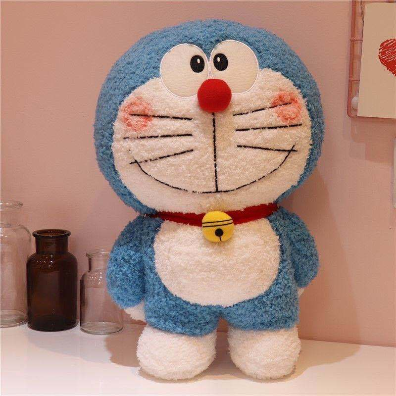 (Ready Stock) 25cm Doraemon Doll Plush Toys Pink Doraemon Stuffed Toys ...