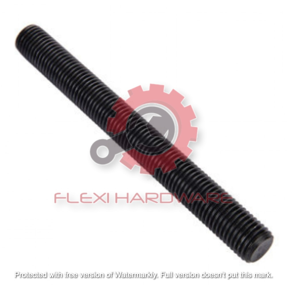 Grade 8.8 - M24 HIGH TENSILE STUD BOLT THREADED ROD / THREADED BAR High ...