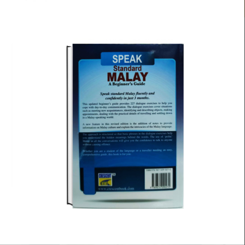 Learn Malay Speaking Book-Speak Standard Malay/ Belajar Bercakap Bahasa ...