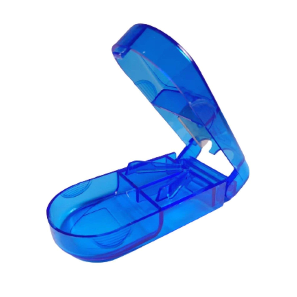 Pill Cutter Medicine Splitter Case Supplement Separator Pemotong Kes ...