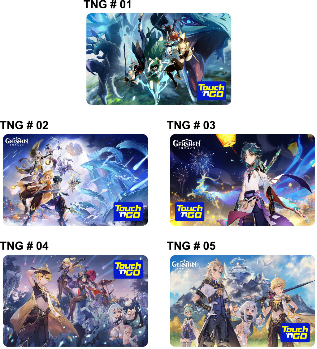 Sticker Card Cover Skin Touch n Go Waterproof High Quality TnG Cards ...