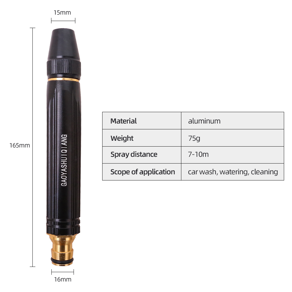 C-Mall Multi-Function Spray Water Gun Washing Garden Watering Hose Nozzle Sprinkler Garden Spray ...