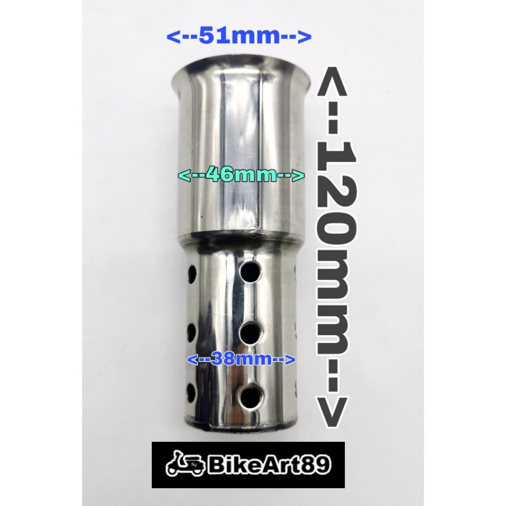 Muffler Silencer Accessories Motor Parts Universal Akra DB Killer NLK ...