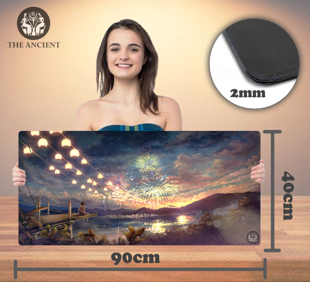 Manga Anime Mouse Pad, Pads Tetikus Besar Large Size Office Home Laptop ...