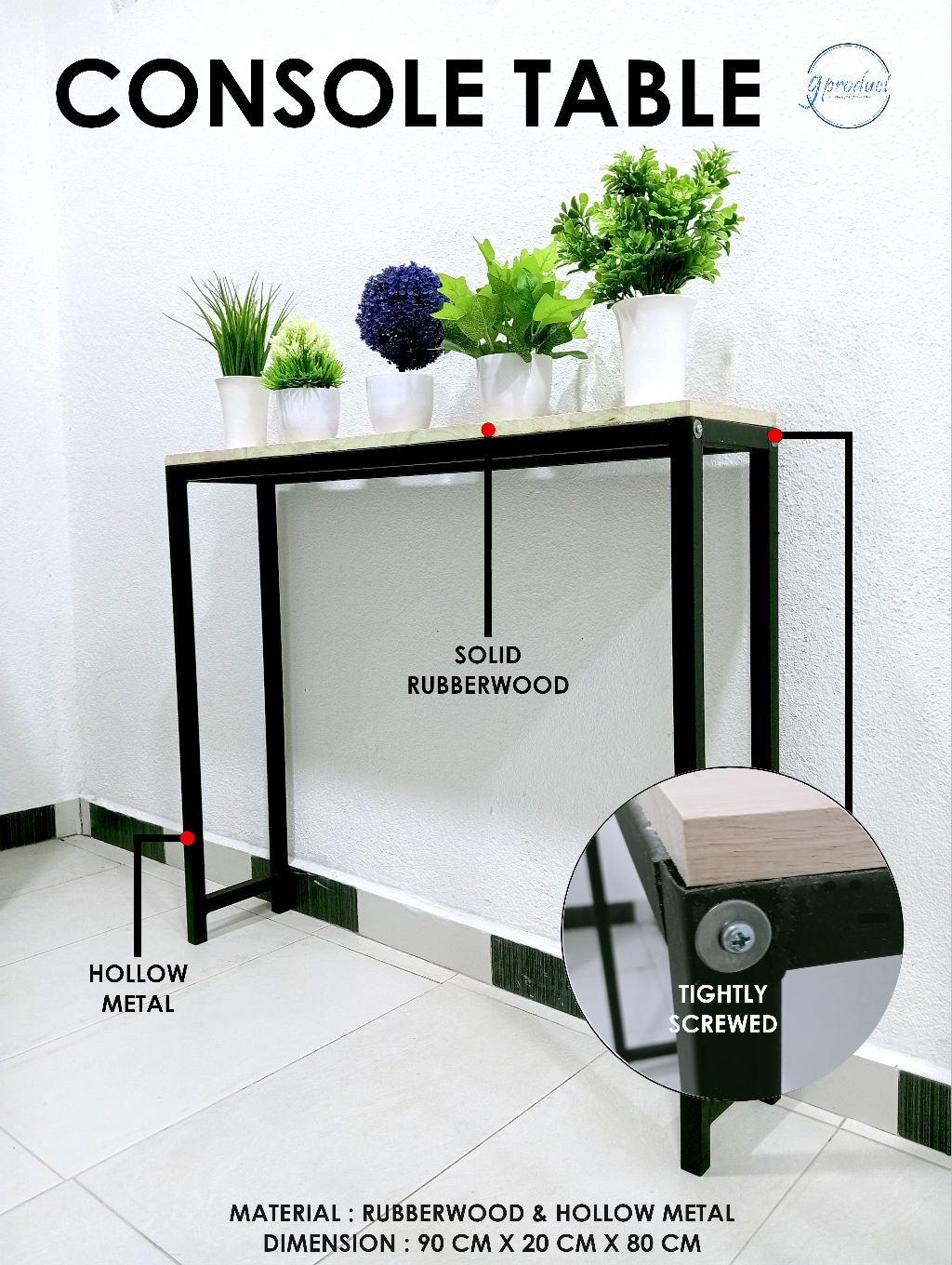 CONSOLE TABLE | MEJA KONSOL | SIDE TABLE | MEJA TEPI | DINING TABLE ...