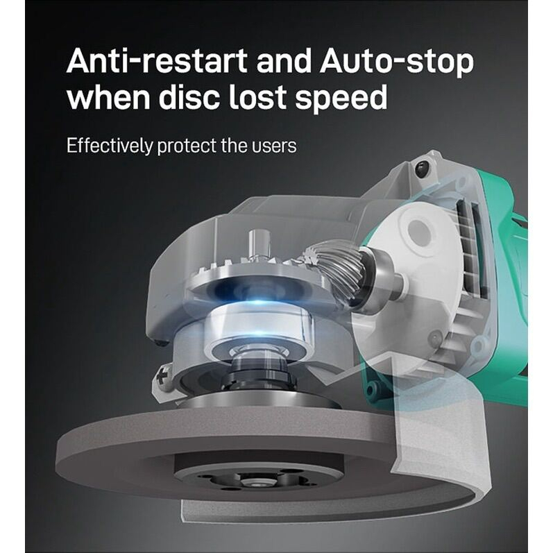 DCA 20V Cordless Brushless Angle Grinder ADSM03-100 Grender Cordless 磨机 ...