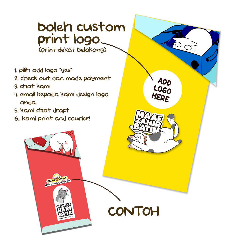 SAMPUL RAYA KUCING EKSKLUSIF BY AJISTHECAT | Shopee Malaysia