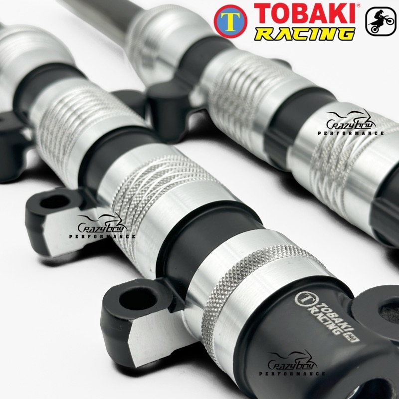 TOBAKI FORK LAY PRO CNC Y15ZR Y16ZR LC135 4S GOLD CHROME BLACK 100% ORIGINAL TOBAKI CNC FORKLAY ...