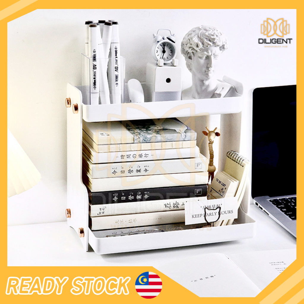 【D246 READY STOCK】 Luxury Style Wall Mounted Storage Rack ...