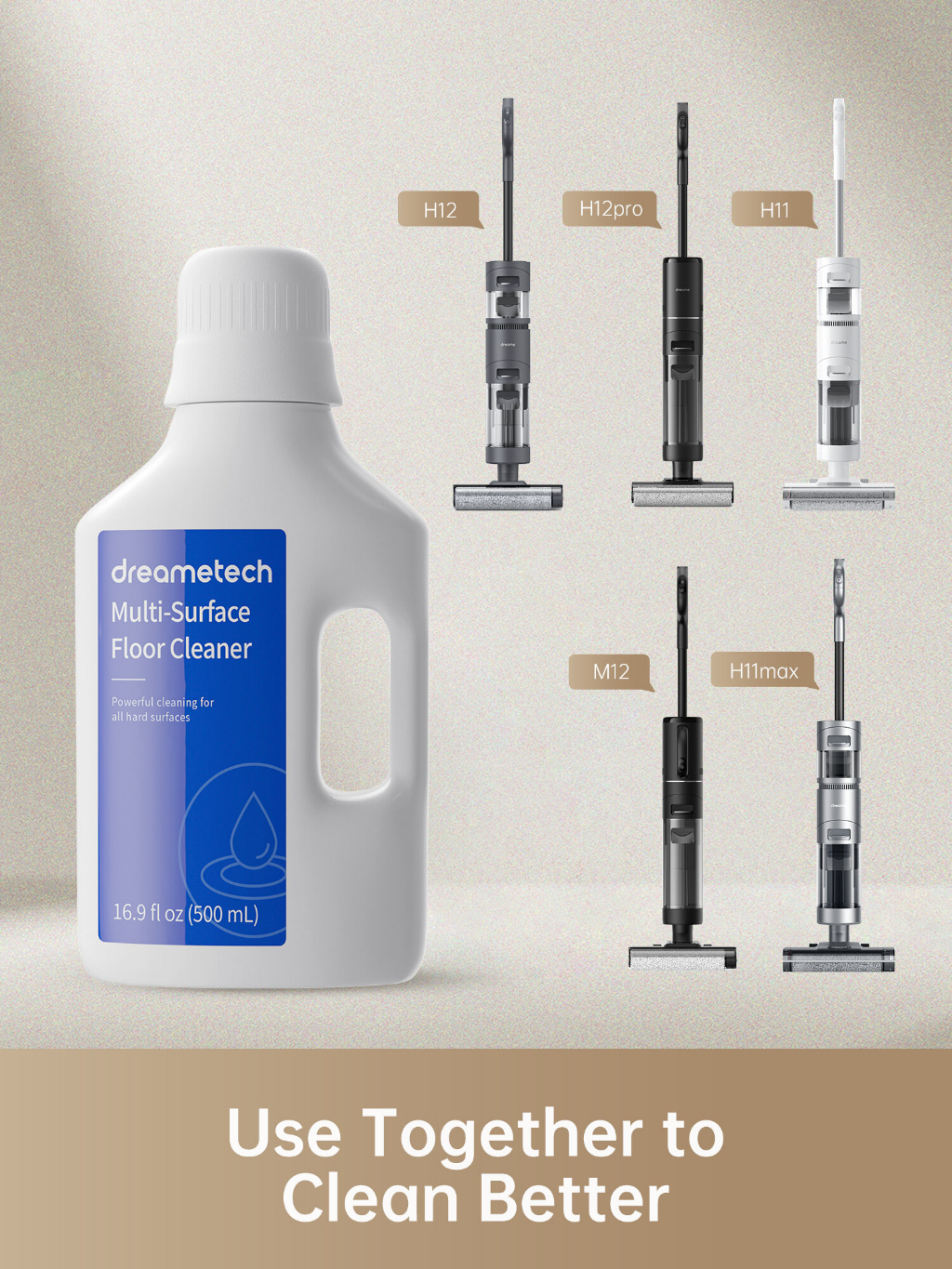 Dreame Floor Cleaning Detergent Multi-Surface Pet and Children Friendly ...