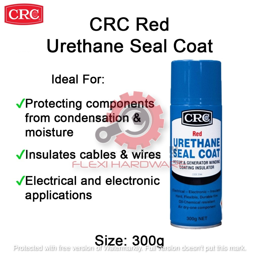 CRC Red Urethane Seal Coat 300g (code 2044) | Shopee Malaysia
