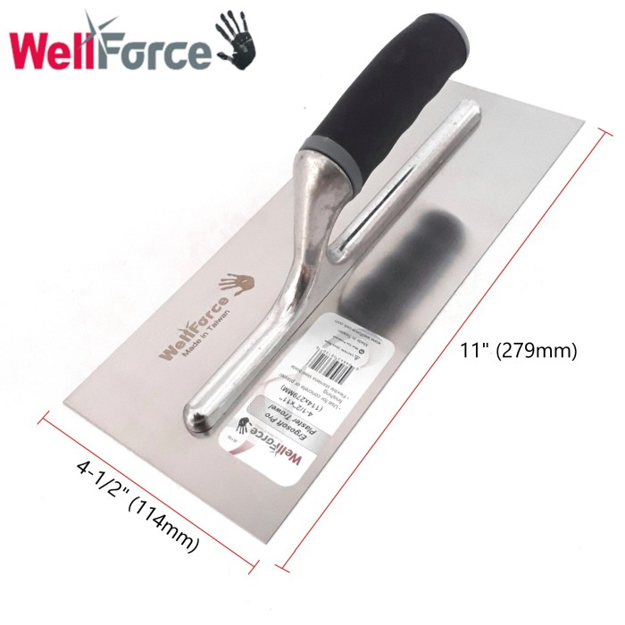 WellForce 36150 Ergosoft Pro Stainless Steel Trowel / Ragni 318-11 ...