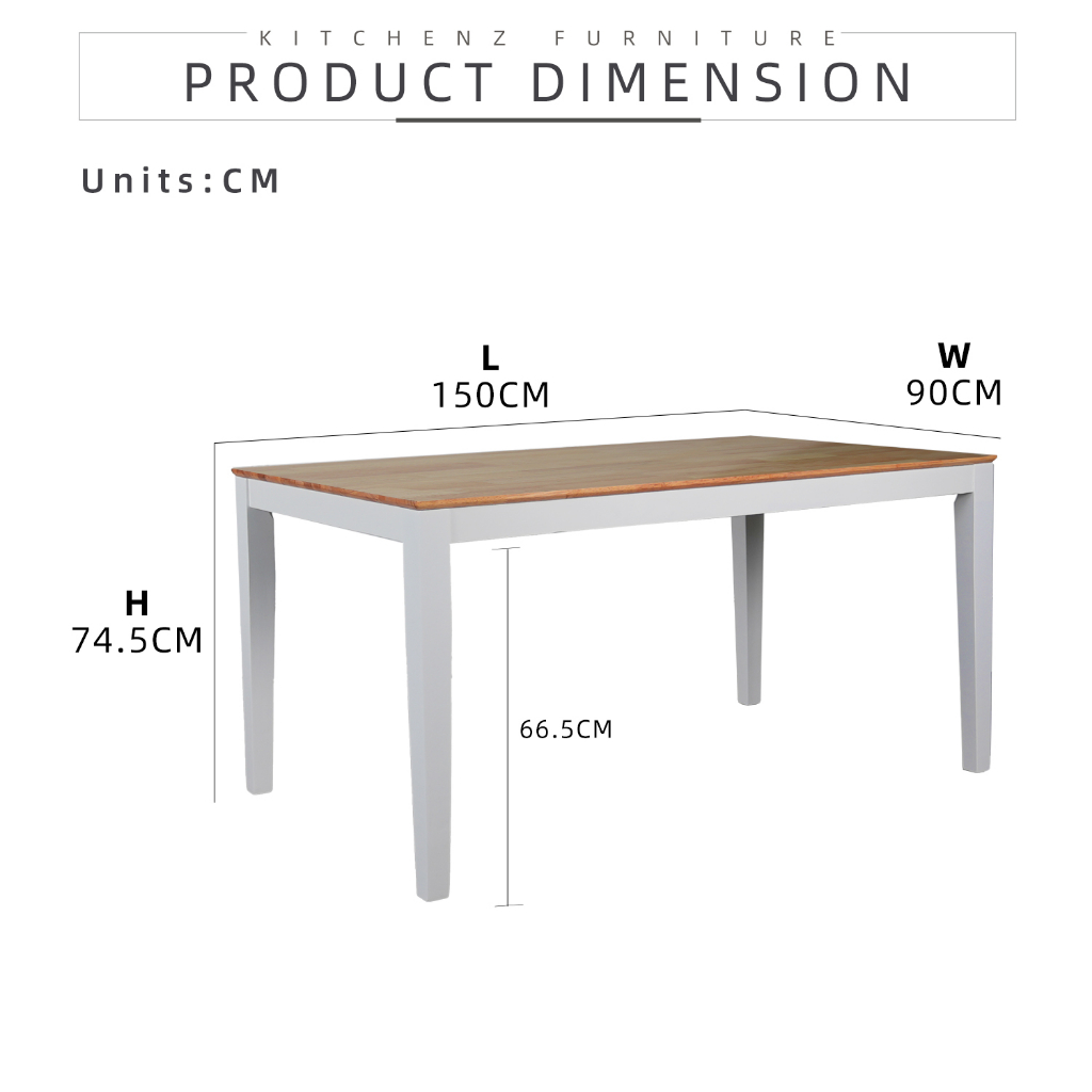 [FREE Shipping] KitchenZ Lala / Mason / Stratton Modern Solid Wood ...