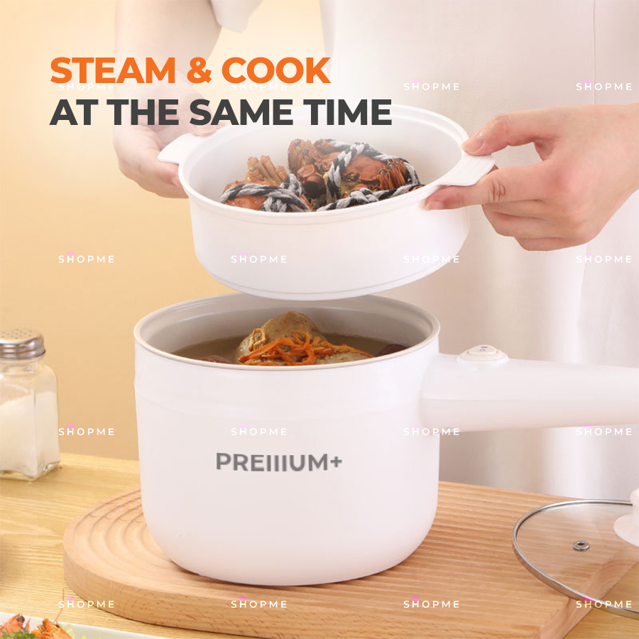 🔥New🔥PREMIUM+ Multi Cooker Non-Stick Ceramic Coating Stainless Steel ...