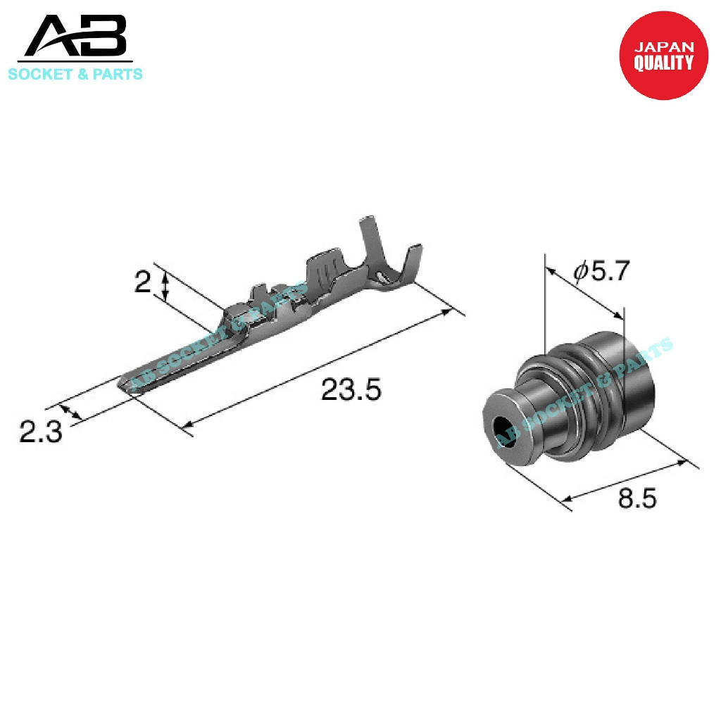 3 Pin Perodua Myvi Lagi Best Icon Alza Reverse Sensor Socket Connector ...