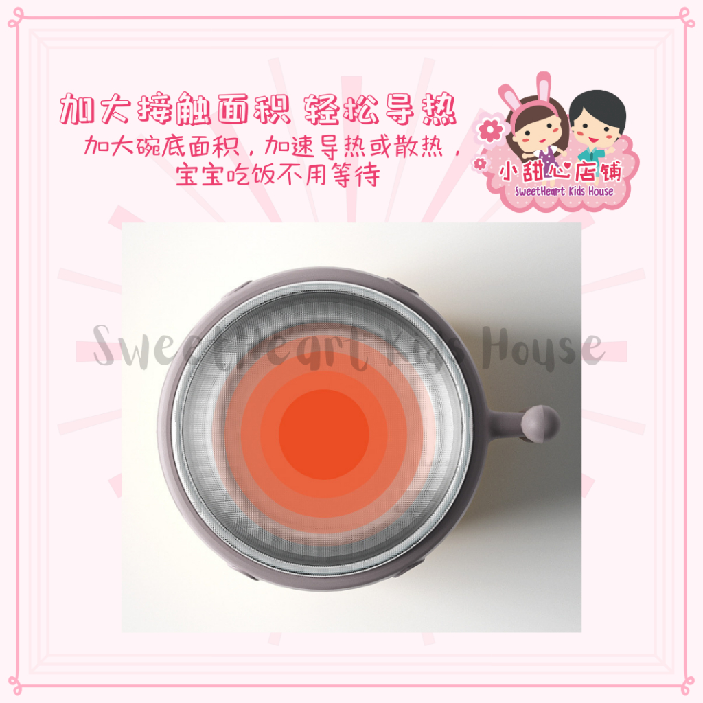 Baby Suction Keep Warm Bowl Set 316 Stainless Steel Material宝宝注水保温碗套 ...
