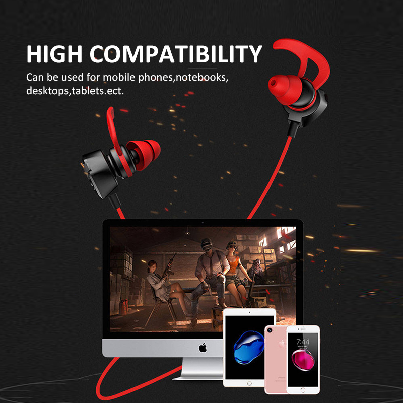 PUBG 0 Delay G9 Wired Headset Noise Cancelling Bass Gaming Earphone 3D ...
