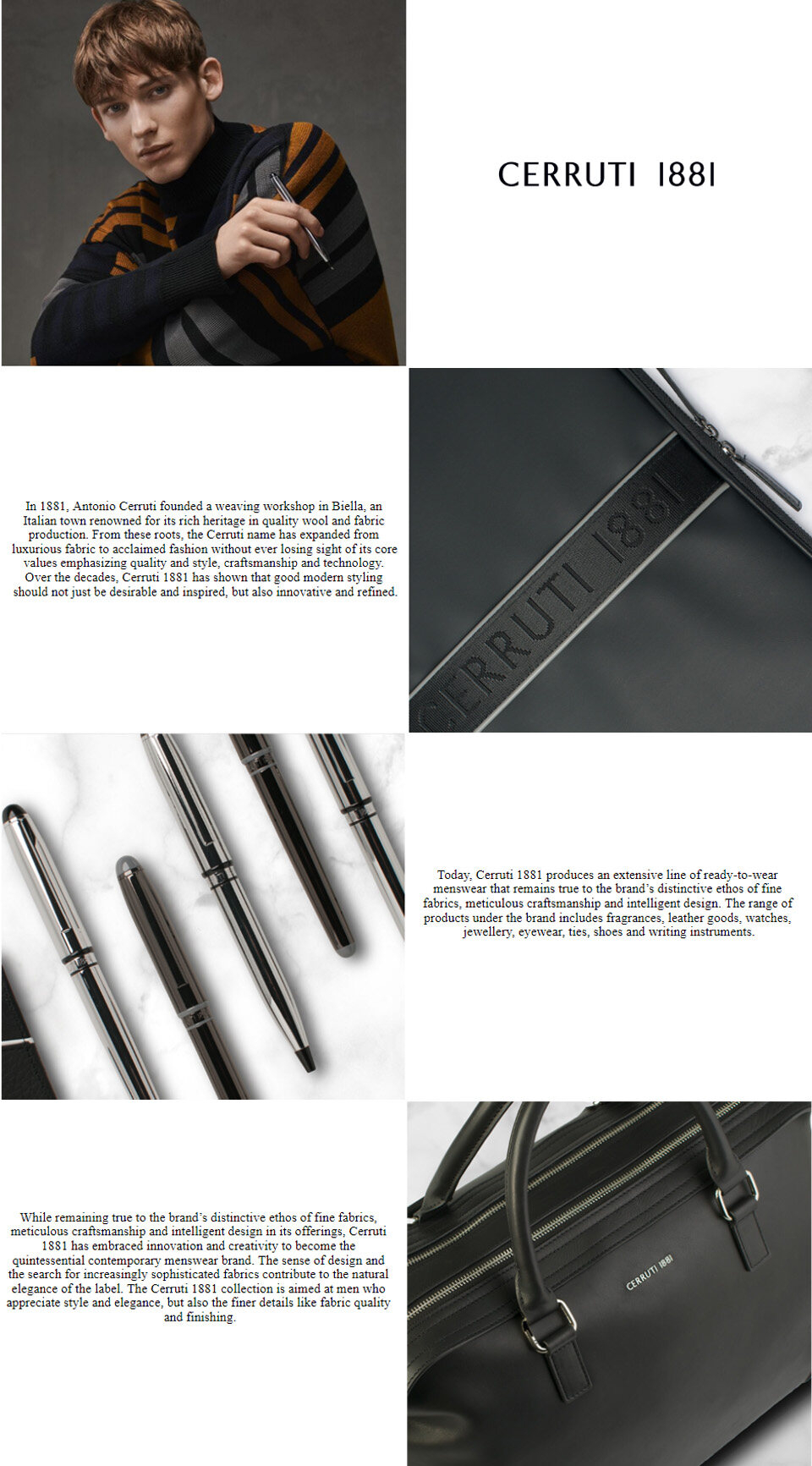 CERRUTI 1881 2 Ballpoint Metal Refill Black M (NPR741NM) | Shopee Malaysia