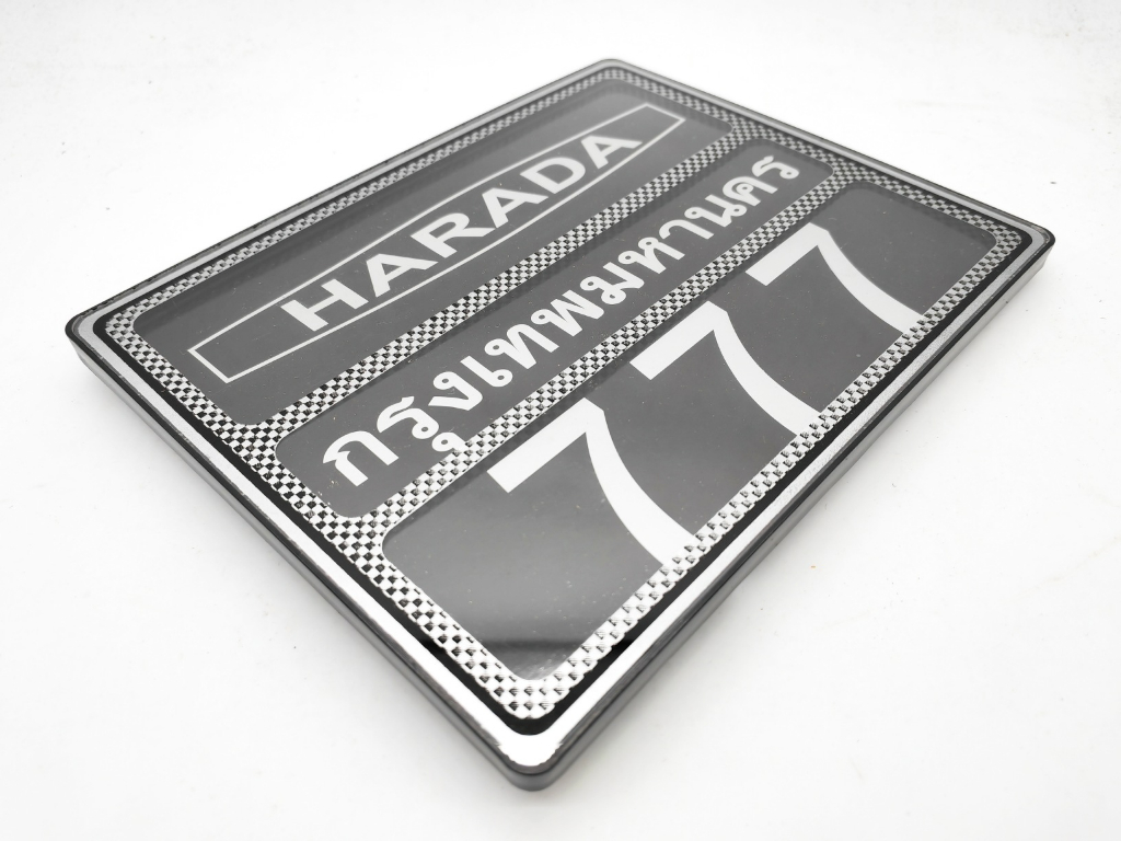 Number Plate Frame Thailand Bingkai Number Plate Motor Superbike Thai ...