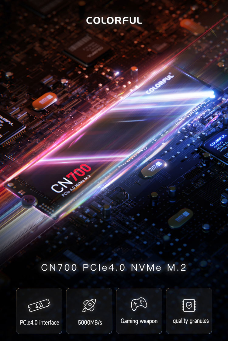 Colorful CN700 M.2 NVME 2280 PCIE 4.0x4 (256GB/512GB/1TB/2TB) | Shopee Malaysia