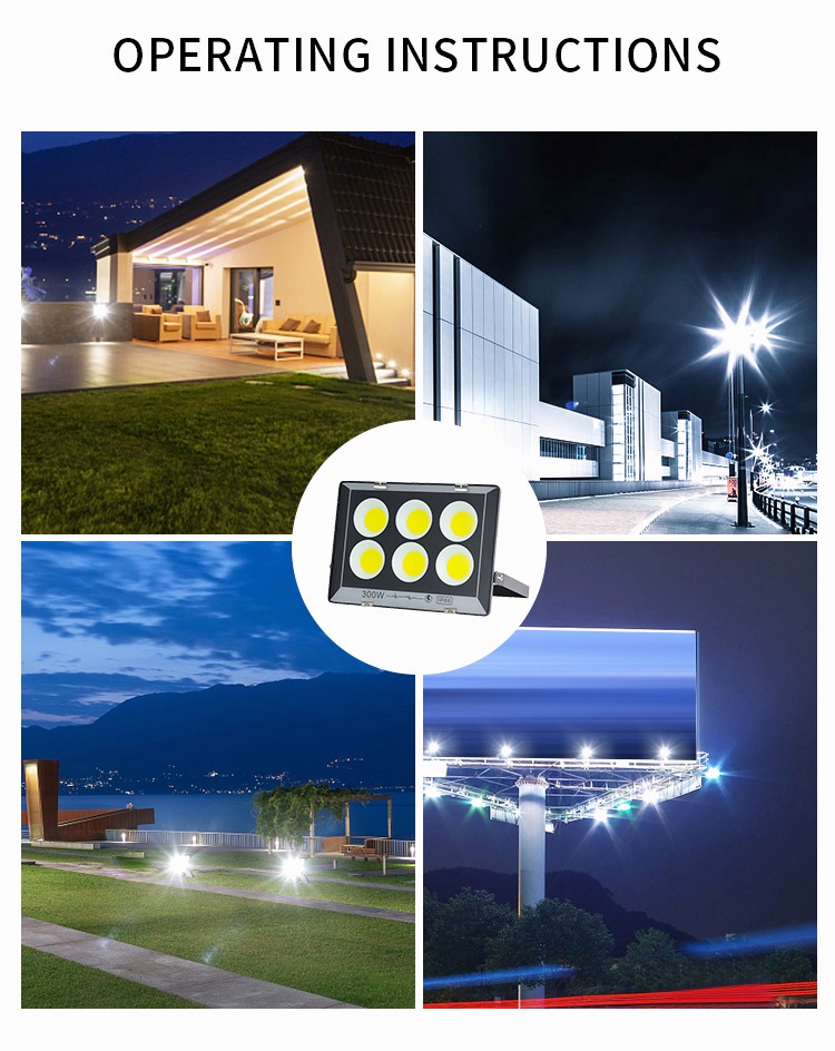 800W LED outdoor light LED Flood Light Engineering Light 220V ...