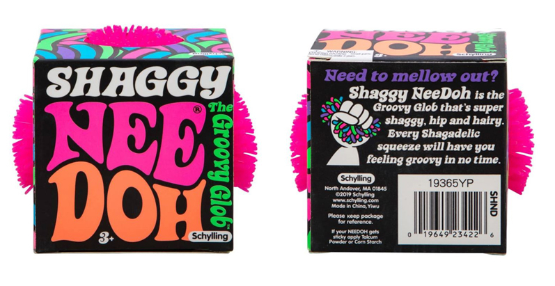 NeeDoh Shaggy Squishy Fidget Toy ADHD Autism SPD Fidget toys | Shopee ...