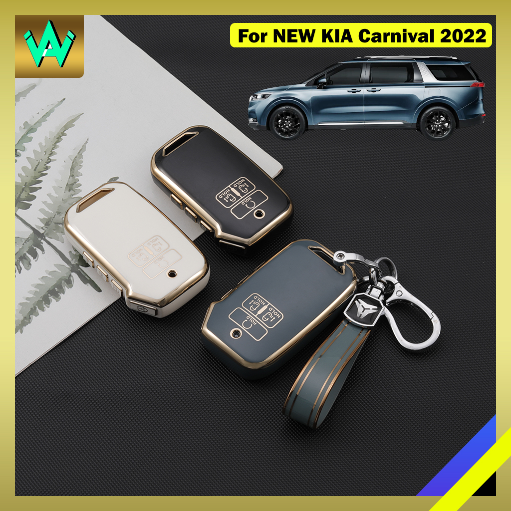 Kia Carnival 2020 Key Cover Case Casing Sarung Kunci Kia Carnival 汽车钥匙壳 ...
