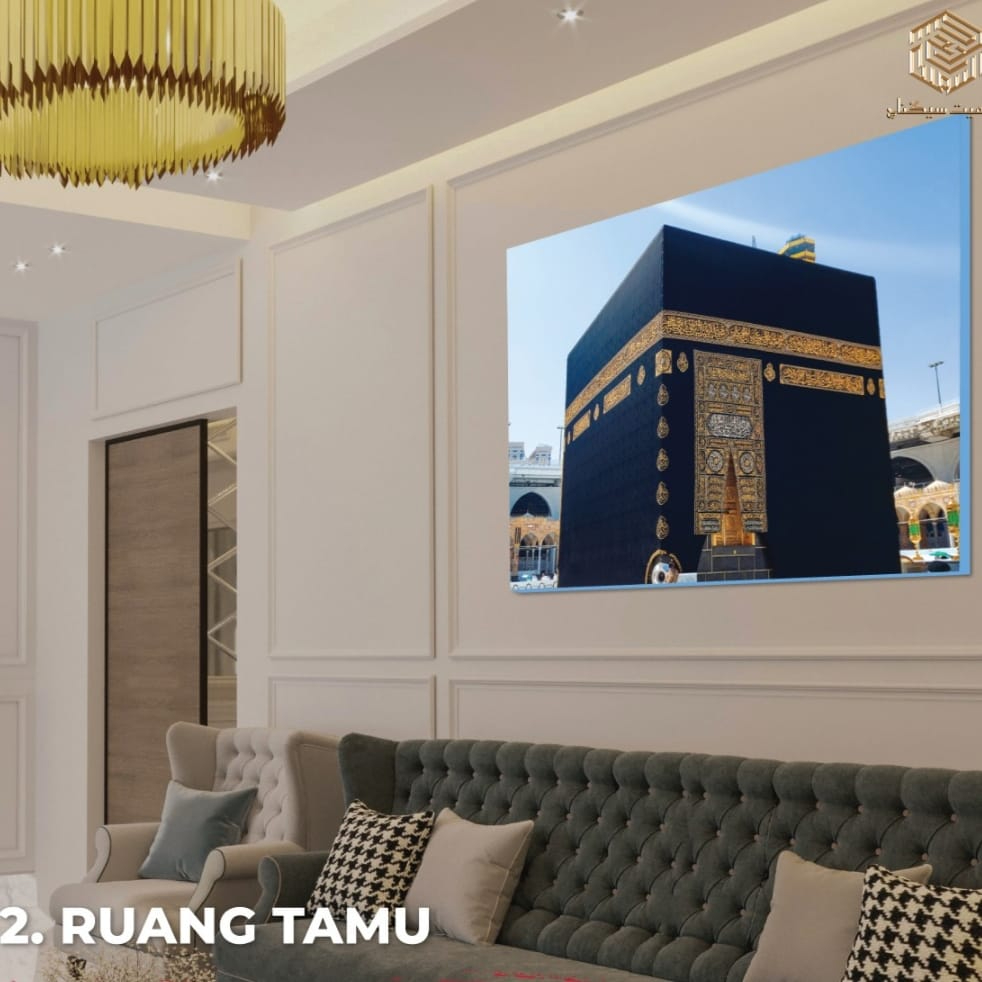ULTIMATE SIGNATURE FRAME GAMBAR KAABAH CANVAS | KISWAH PINTU KAABAH ...