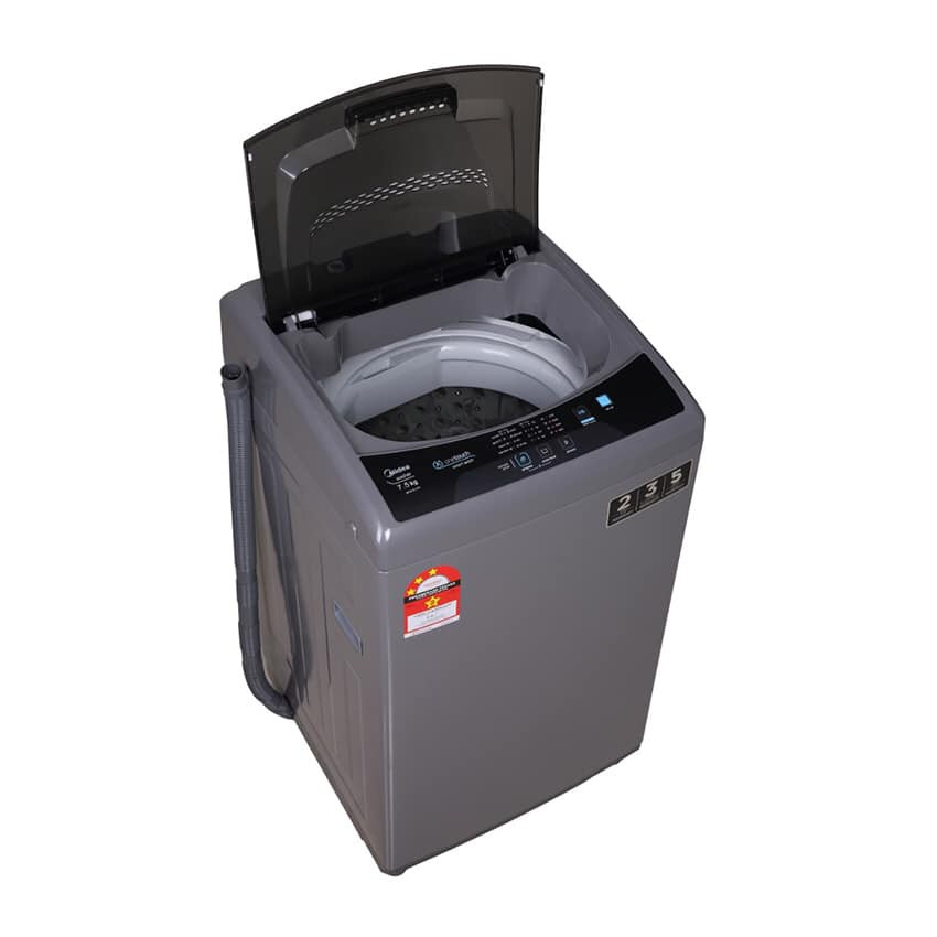[COMBO SET] Midea 2 Door Refrigerator (200L) MDRT267MTB30 & Fully Auto ...