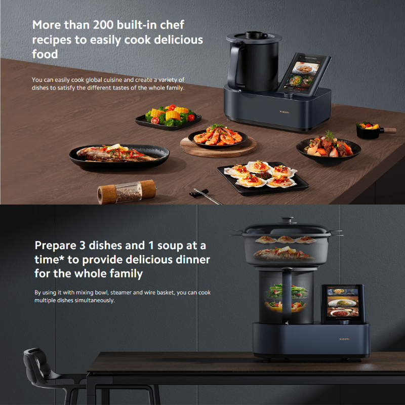 Xiaomi Mijia Multifunctional Smart Cooking Robot Machine | Shopee Malaysia