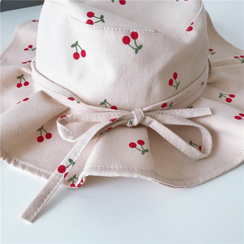 Selangor Ready Stock Kids Girl Flower Design Cherry Fisherman Spring ...