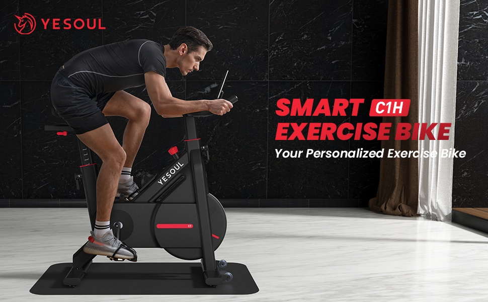 YESOUL C1H Smart Spin Bike (Flywheel weight 6kgs) 智能动感单车 | Shopee Malaysia
