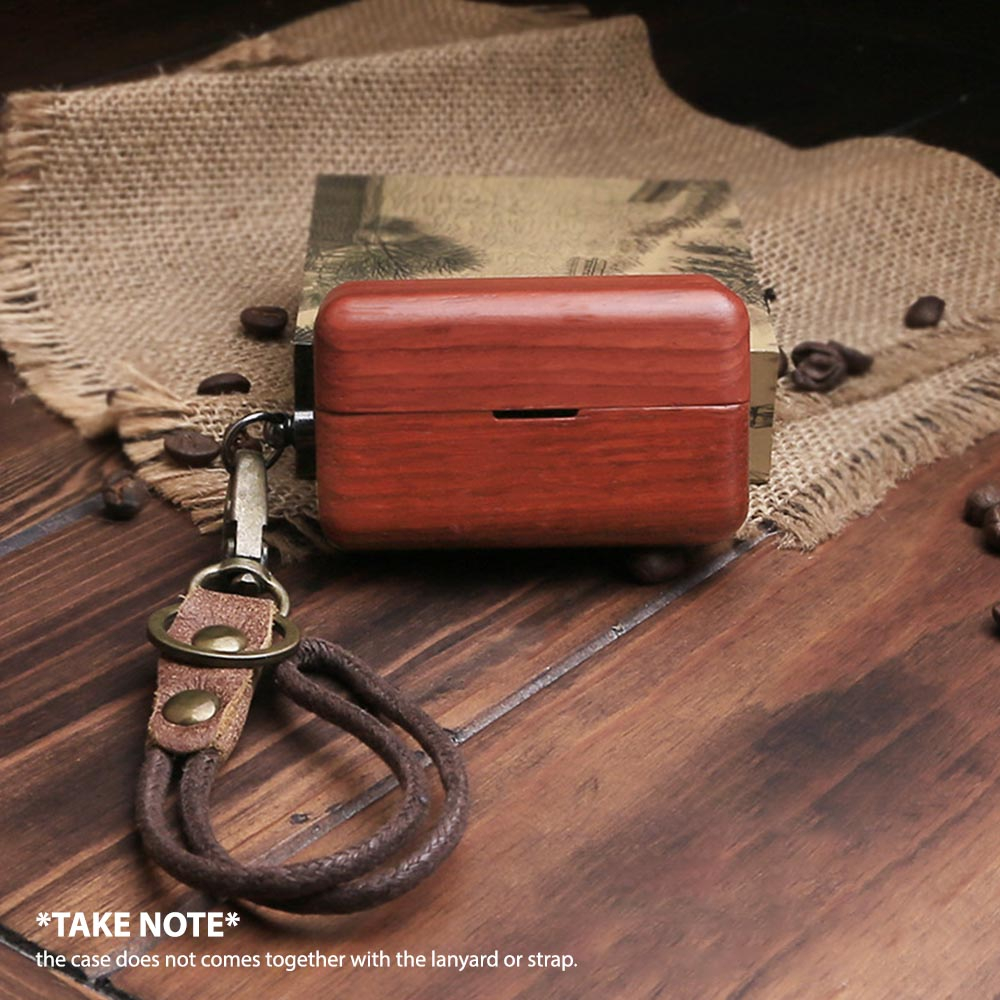 Sony WF-1000XM4 Case, Solid Wood Series (Handicraft Full Cover Protect ...