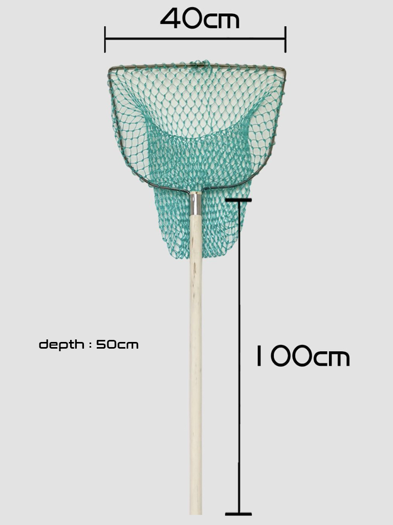 Sauk Jaring Kayu Fishing Net Besi Tebal Tahan Lasak | Shopee Malaysia