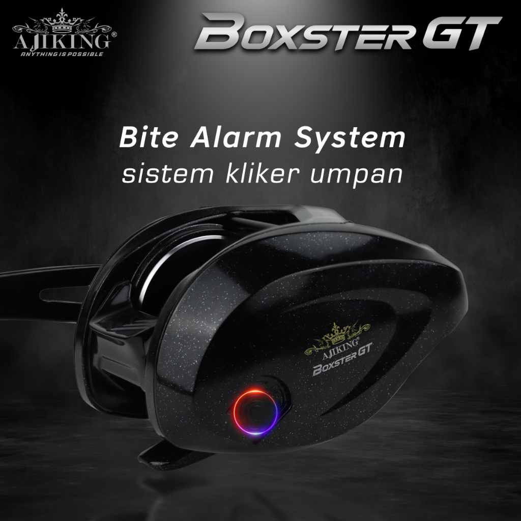 Ajiking Boxster GT 16kg Maxdrag Saltwater Freshwater Baitcasting Mesin ...