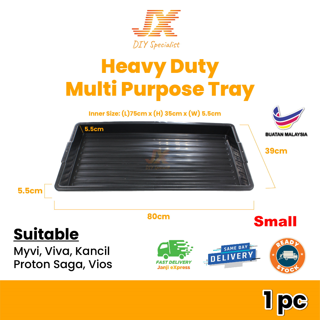 Multi Purpose Tray Black Stall Tray Vegetable Fruit Tray Car Rear Boot ...